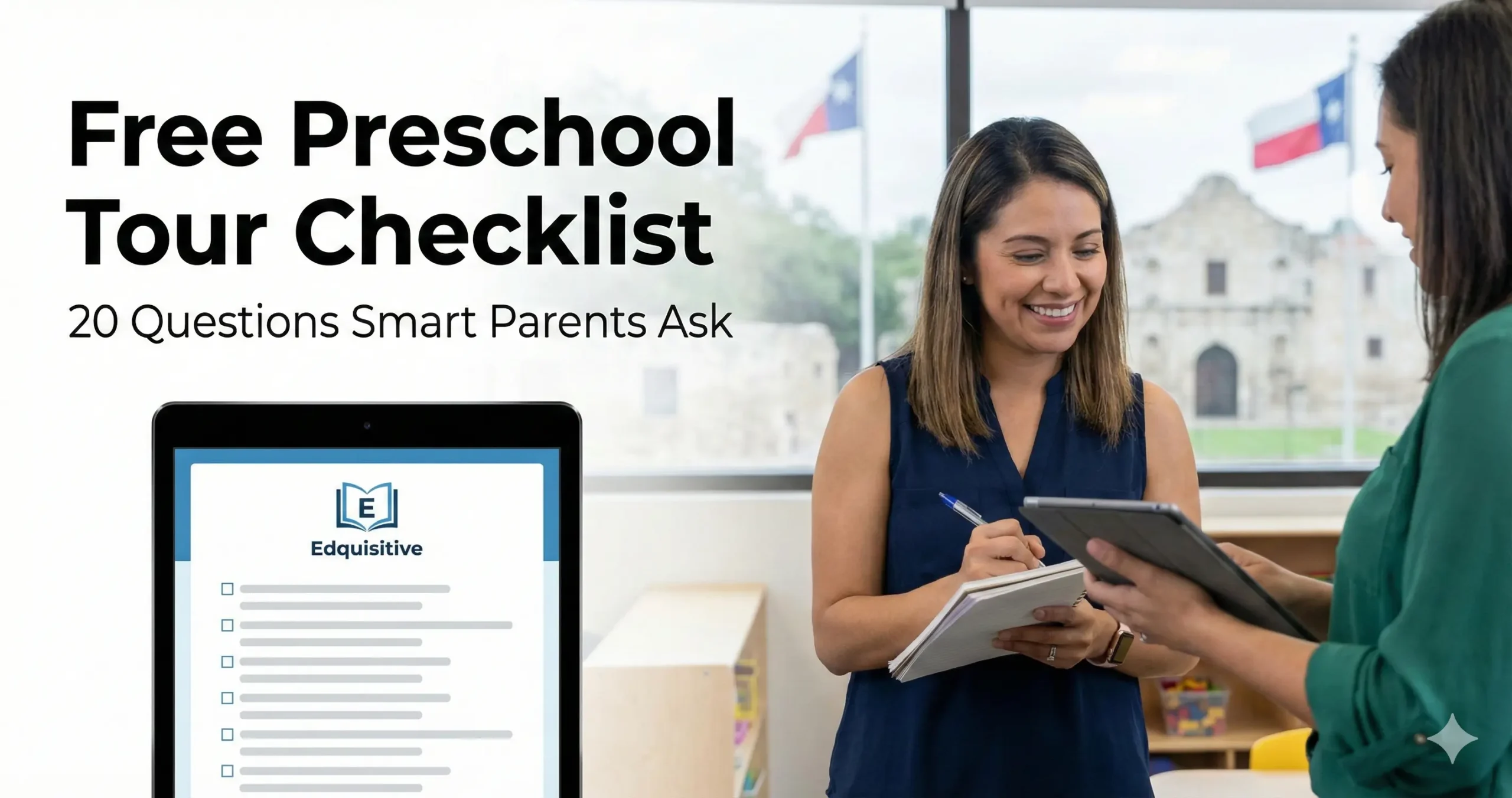Free Preschool Tour Checklist | 20 Questions to Ask